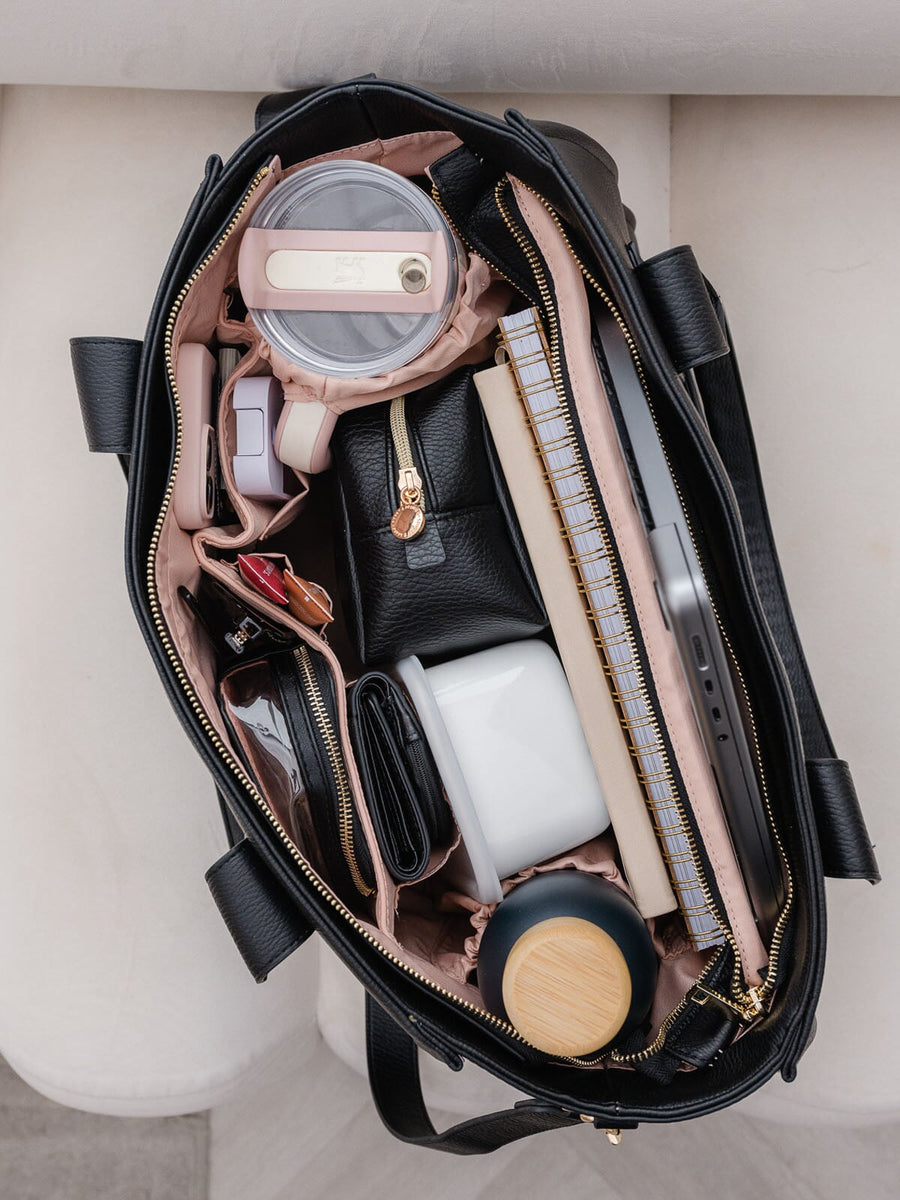 Multitasker Bag Black | Poppy and Peonies – www.poppyandpeonies-us.com