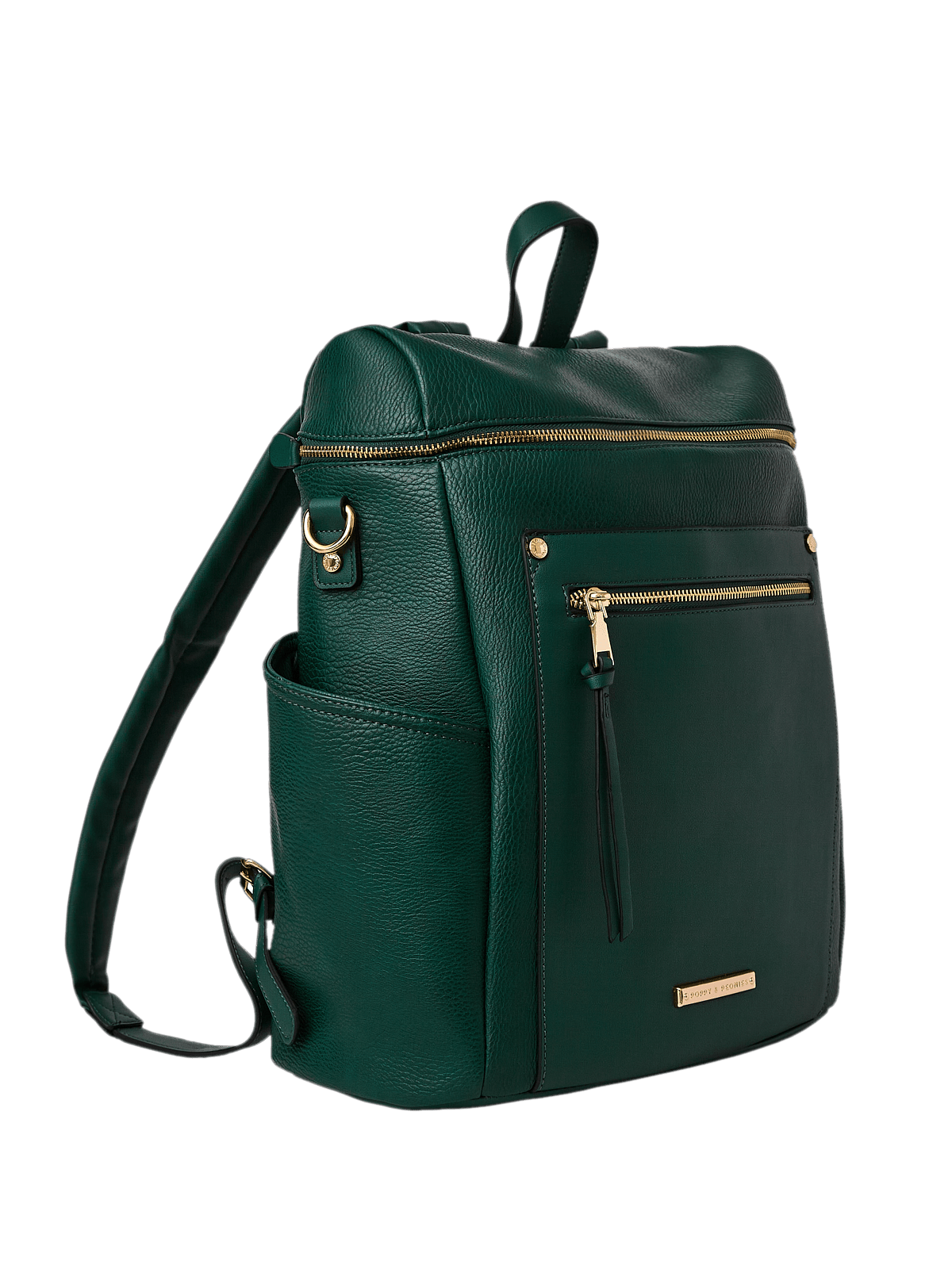 Commuter Backpack Heritage Green | Poppy & Peonies – www ...