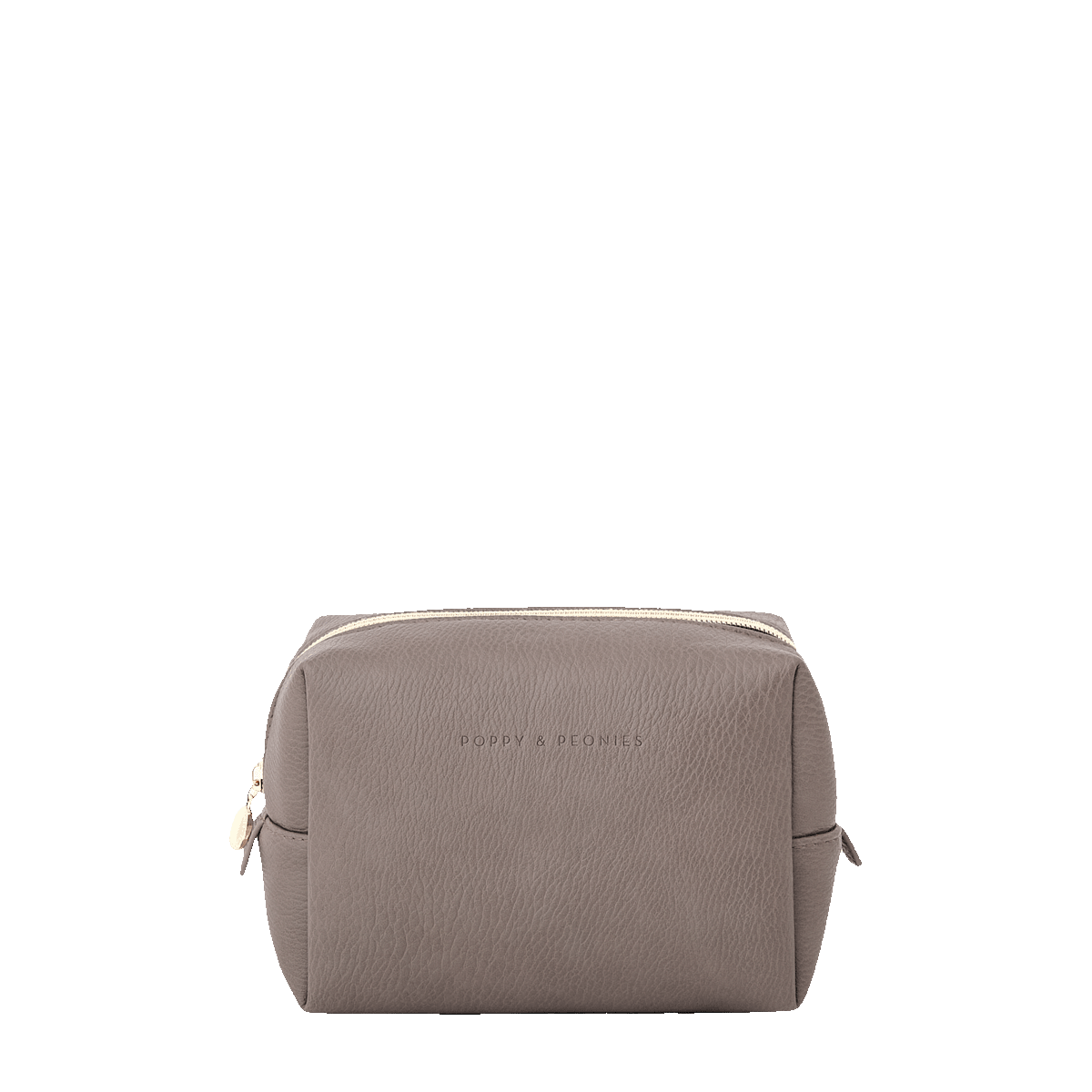 Dark Grey Cosmetic Case | Poppy and Peonies – www.poppyandpeonies-us.com